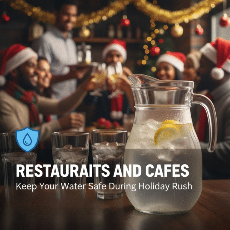 Restaurants and Cafes: Keep Your Water Safe During Holiday Rush